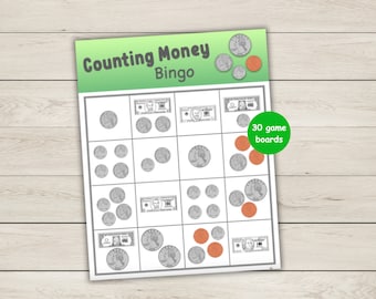 Animal Bingo - 30 Different Game Boards Printable Game - Call Cards and ...