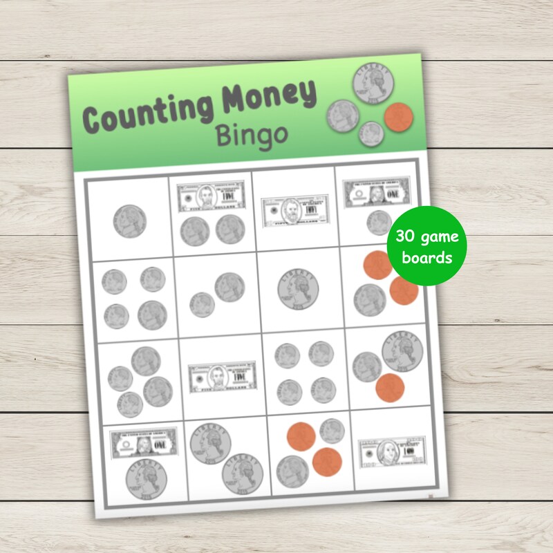 Counting Game - Etsy