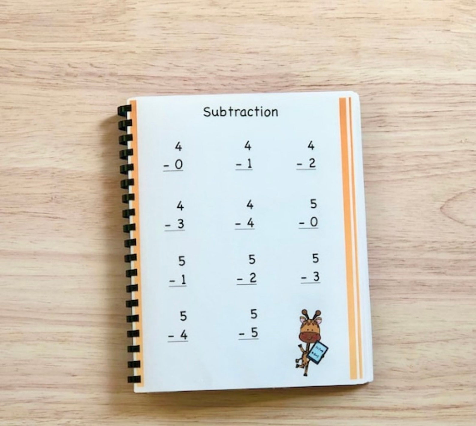 Dry Erase Addition & Subtraction Workbook Numbers 1 to 10 Dry Erase or ...