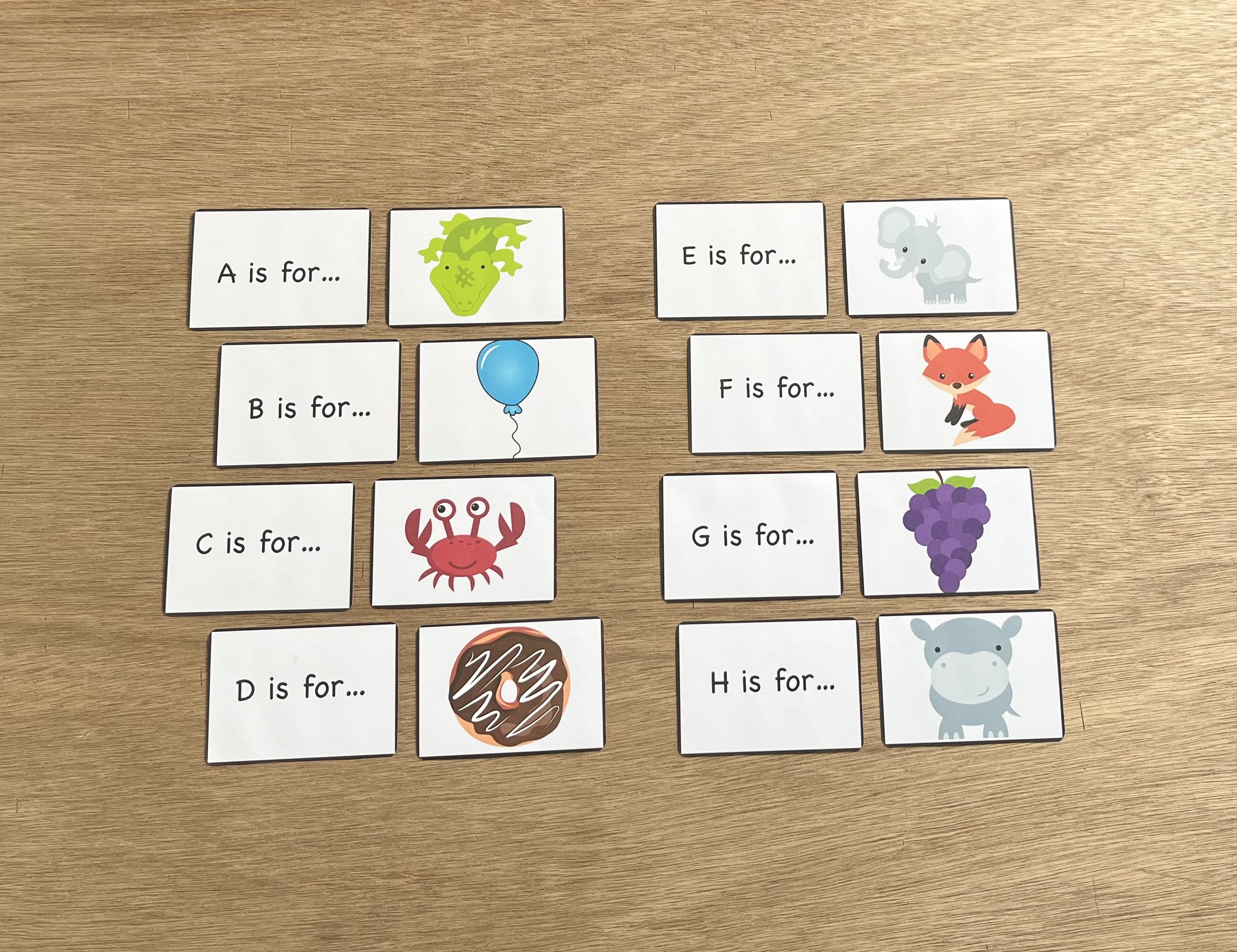 Phonics Flash Cards: Beginning Letter Sounds, A-Z (laminated) - Etsy