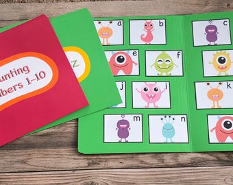 Monster Alphabet Lower Case - Etsy