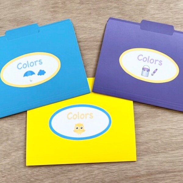 File Folder Games - Etsy