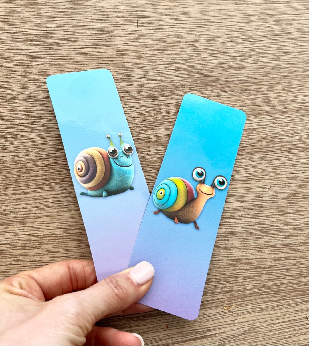 Snail Bookmarks - Set of 2 - Etsy