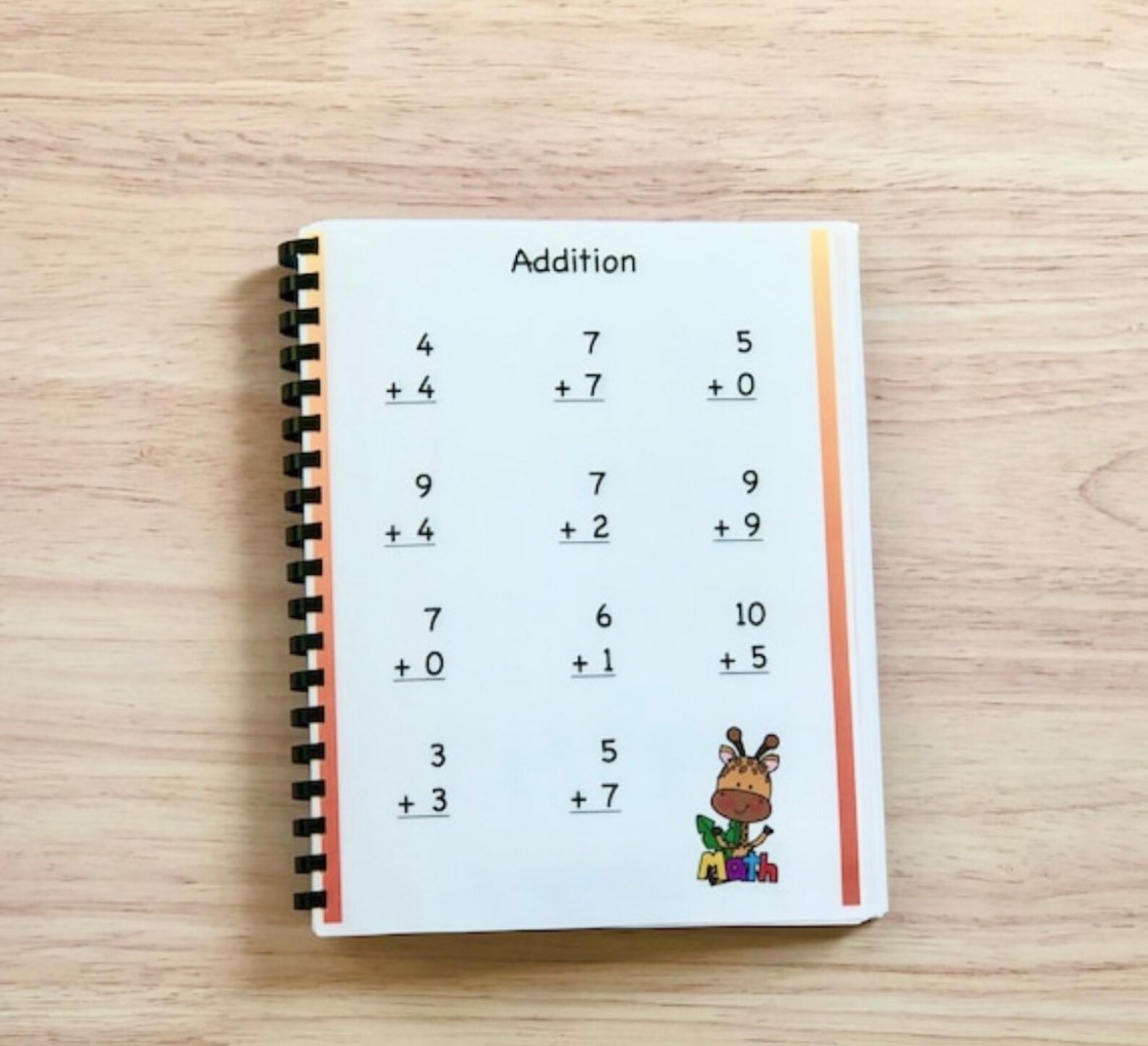 Dry Erase Addition & Subtraction Workbook Numbers 1 to 10 Dry Erase or ...