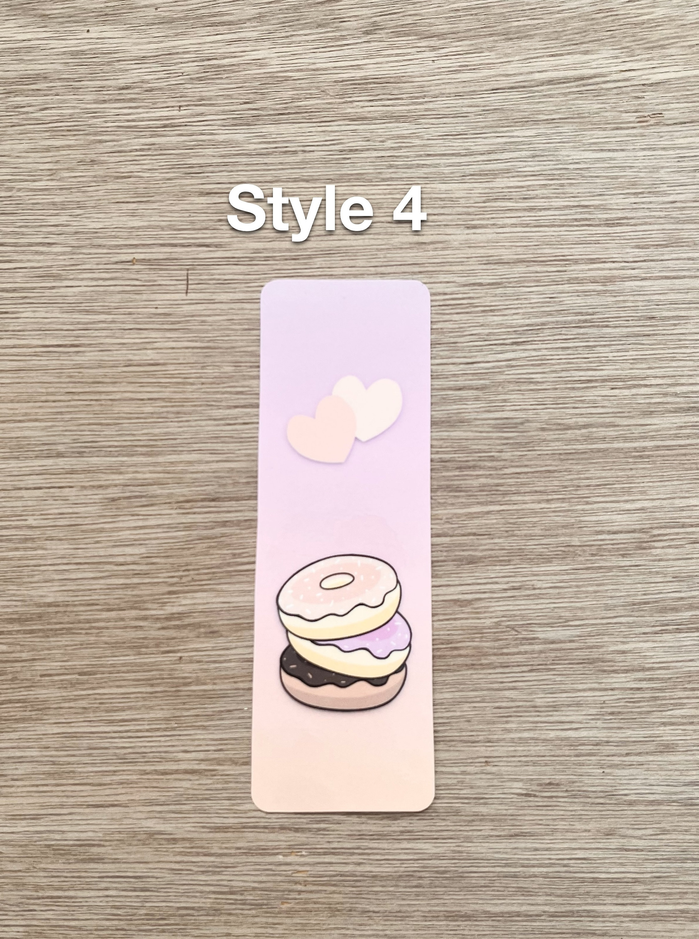 Donut Bookmarks - Set of 4 - Etsy
