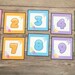 Alphabet Flash Cards and Numbers 1 to 10 Ocean Theme Laminated, Comes ...