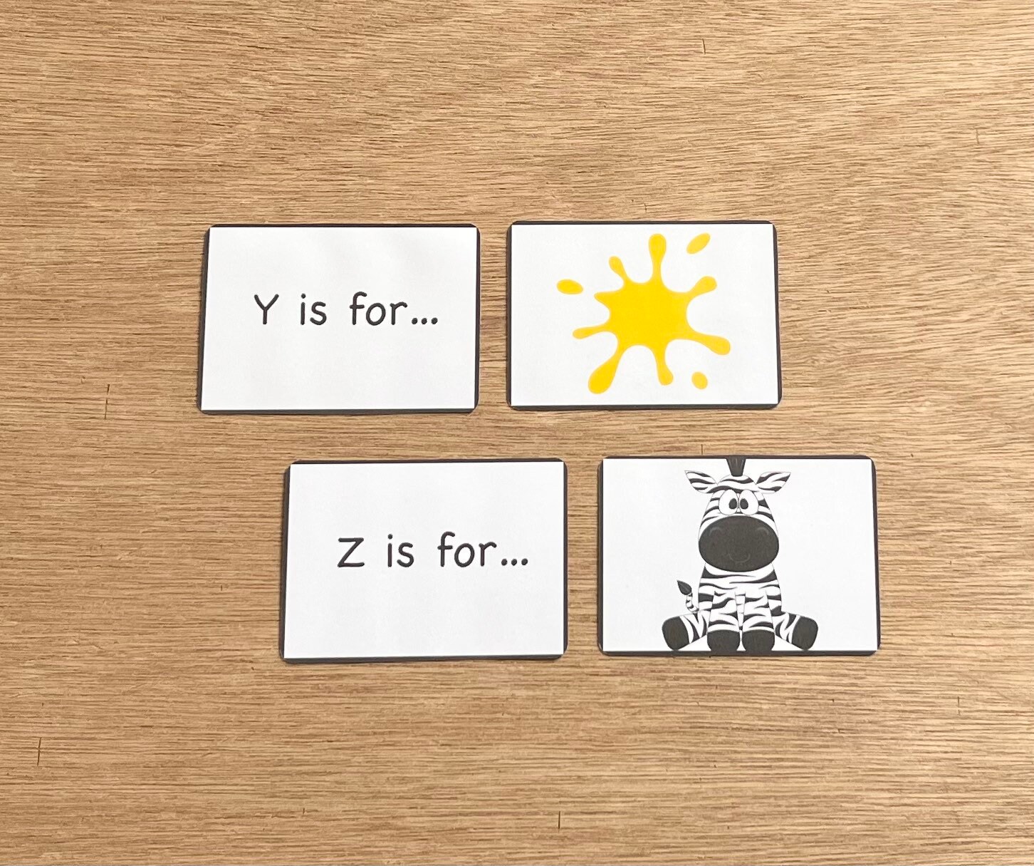 Phonics Flash Cards: Beginning Letter Sounds, A-Z (laminated) - Etsy