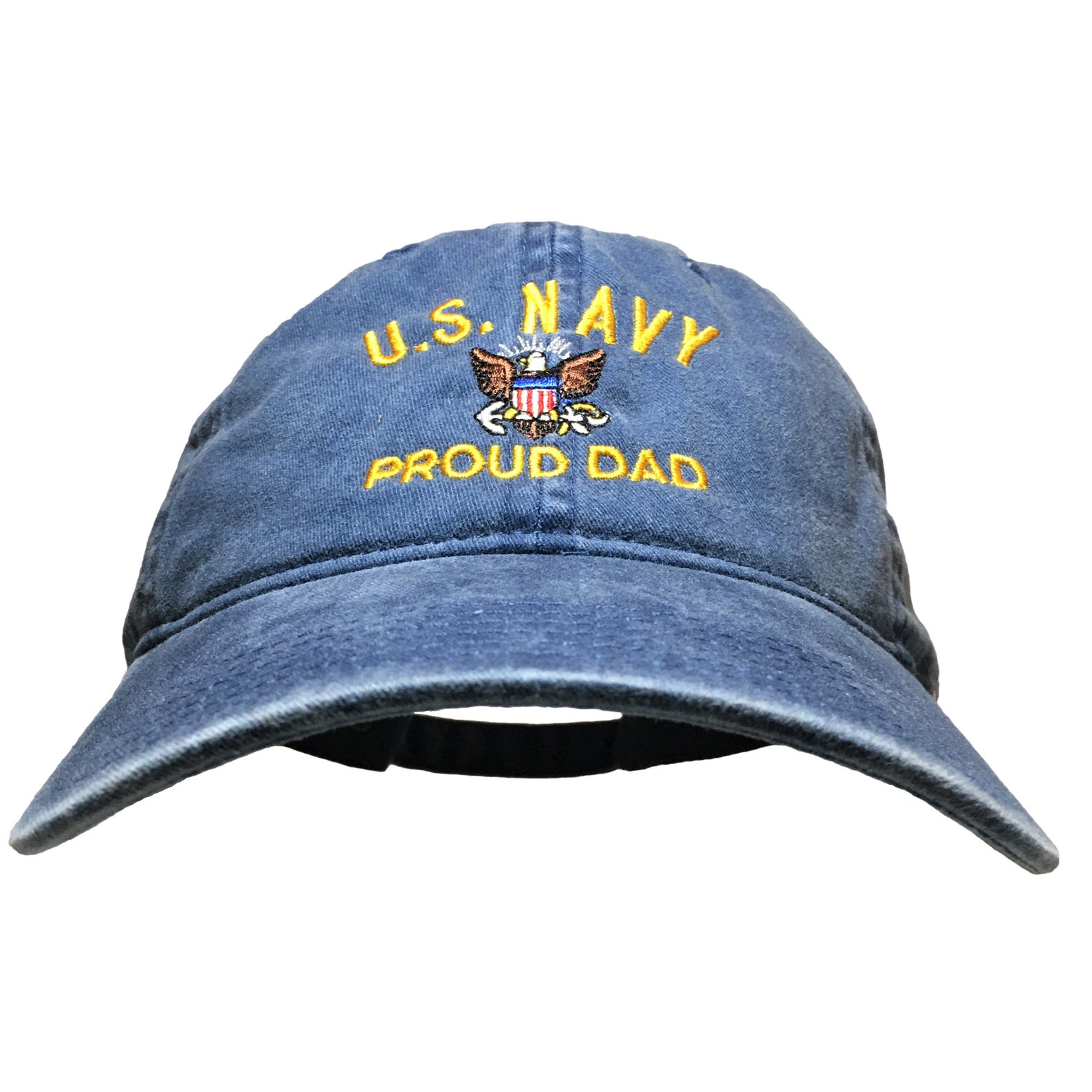 US Navy Proud Dad Pigment Dyed faded Washed Dad Hat - Etsy