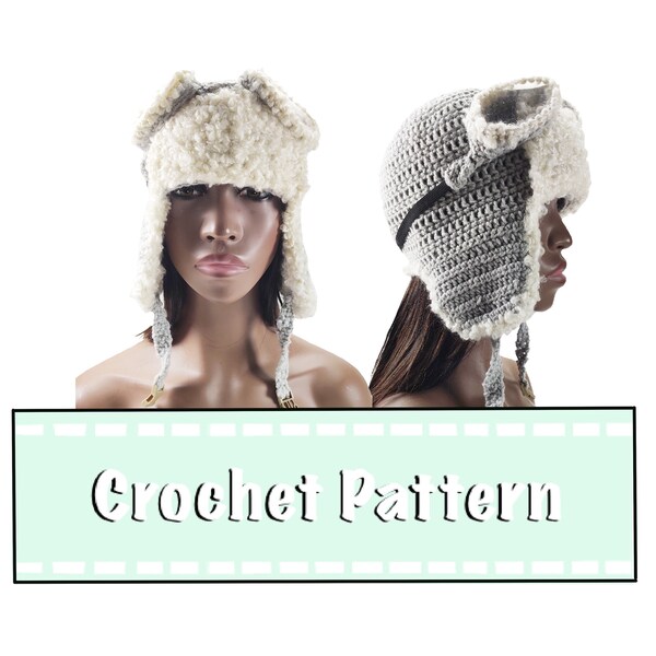 Crochet Aviator Hat - Etsy