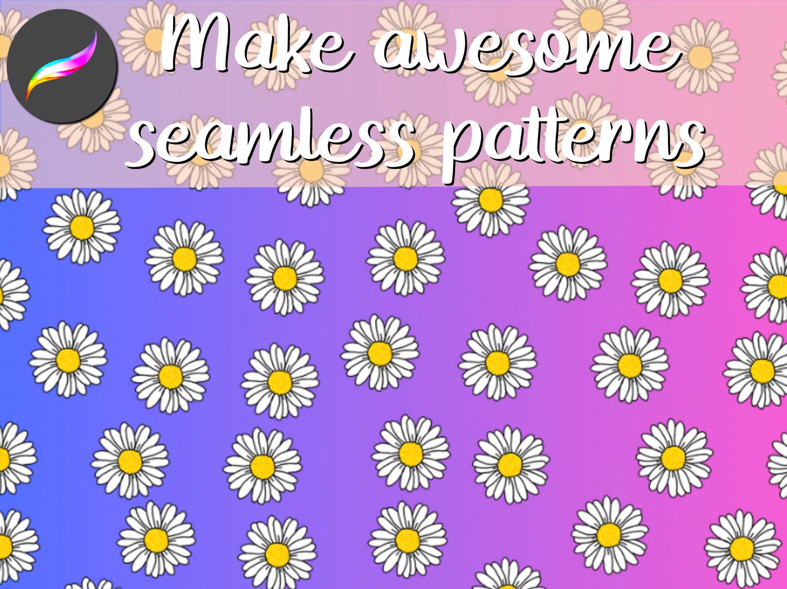 20 Daisy Procreate Brushes | Digital Brushes | Digital Stamp Brushes - Etsy