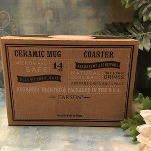 Carson Mug & Coaster Set - Like Birds of a Feather - Etsy