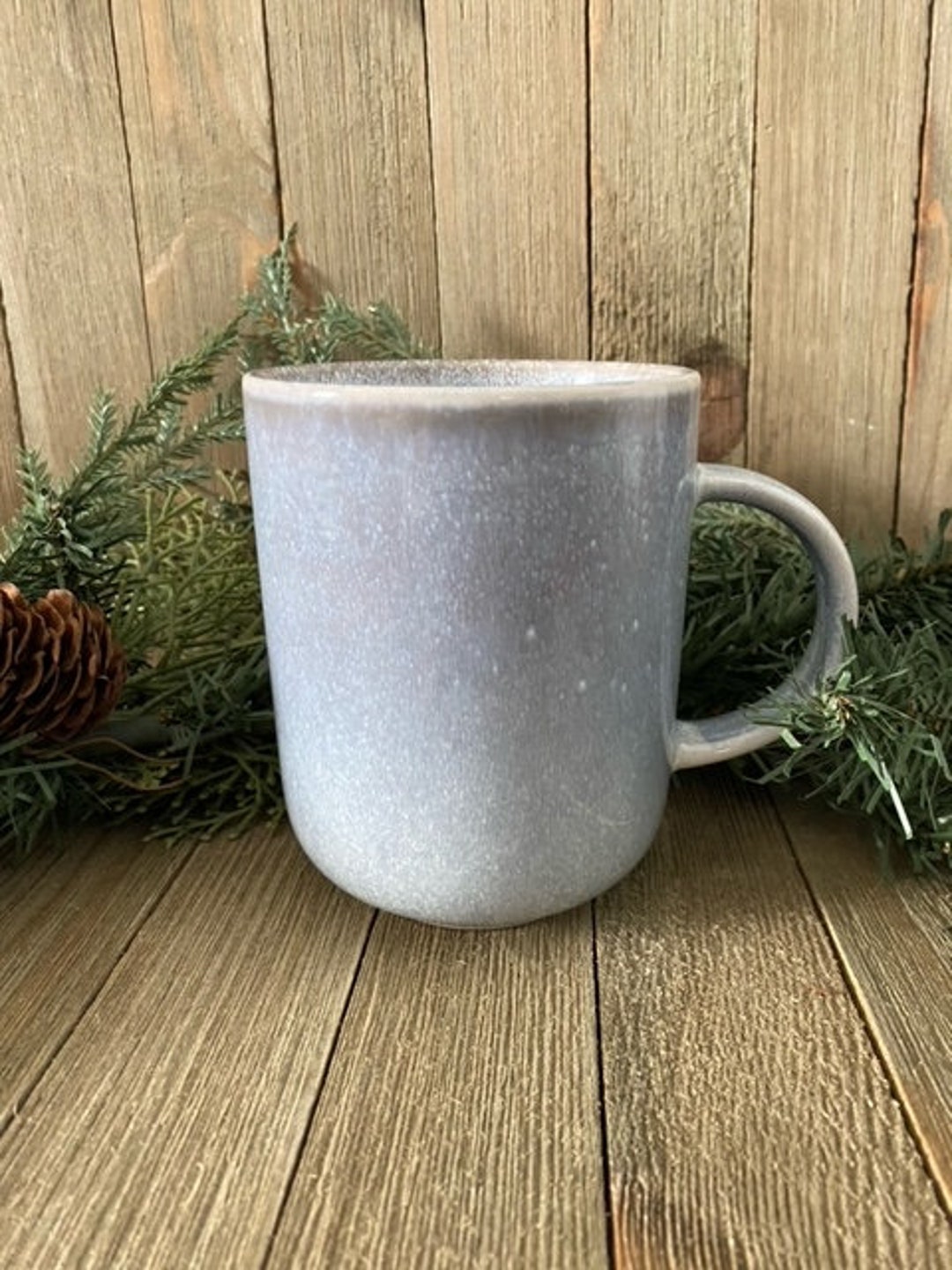Better Homes & Gardens Linette Blue React Stoneware Coffee Mug - Etsy