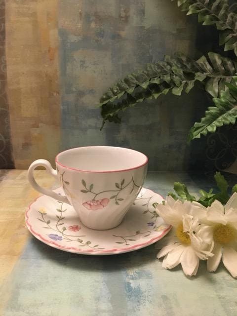 Johnson Brothers Summer Chintz China Cup & Saucer - Etsy