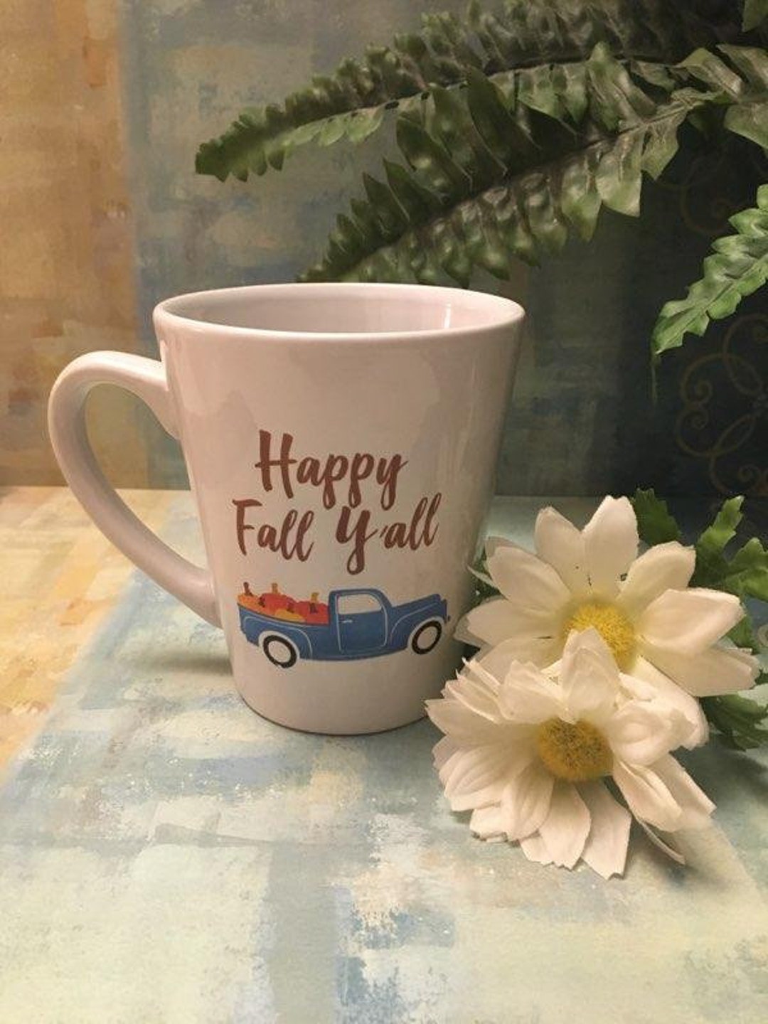 Happy Fall Y'all Mug - Etsy