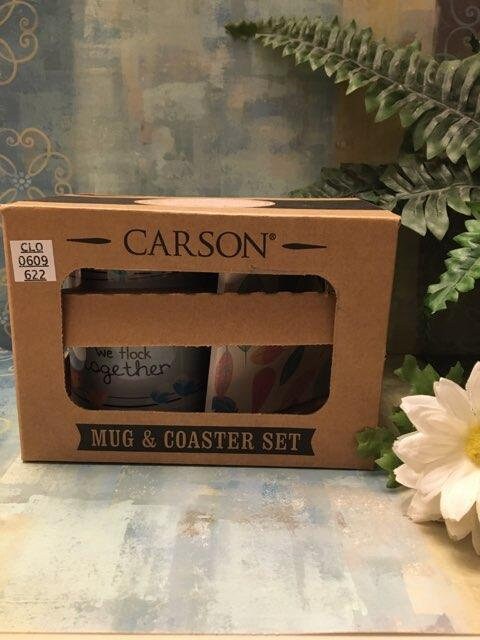 Carson Mug & Coaster Set Like Birds of a Feather | Etsy