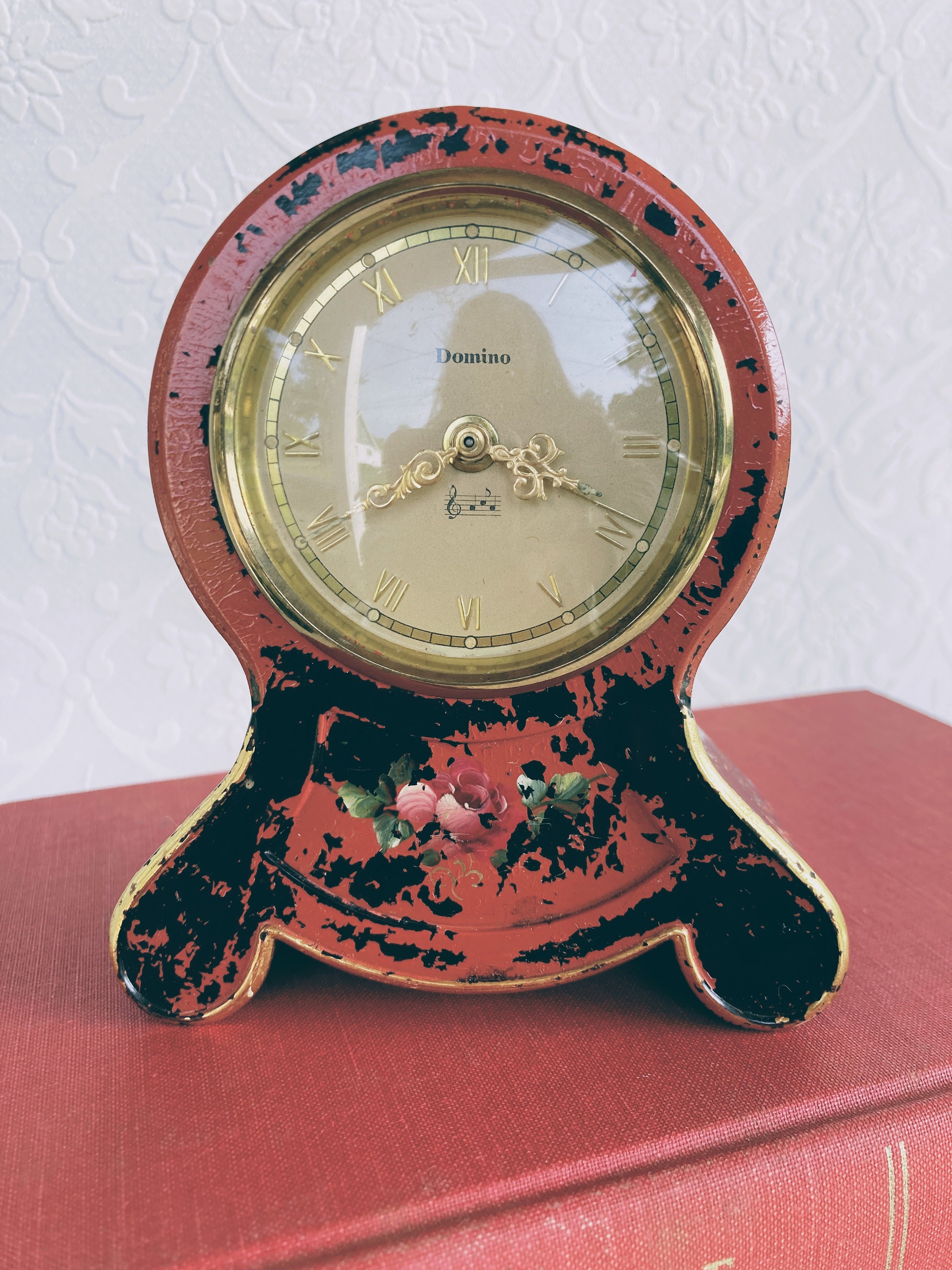 Vintage Domino Clock Fabrik SSS Marke German Made - Etsy