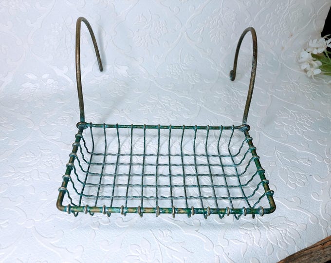 Antique Soap Holder Brass Wire Work Basket for Claw Foot Tub - Etsy