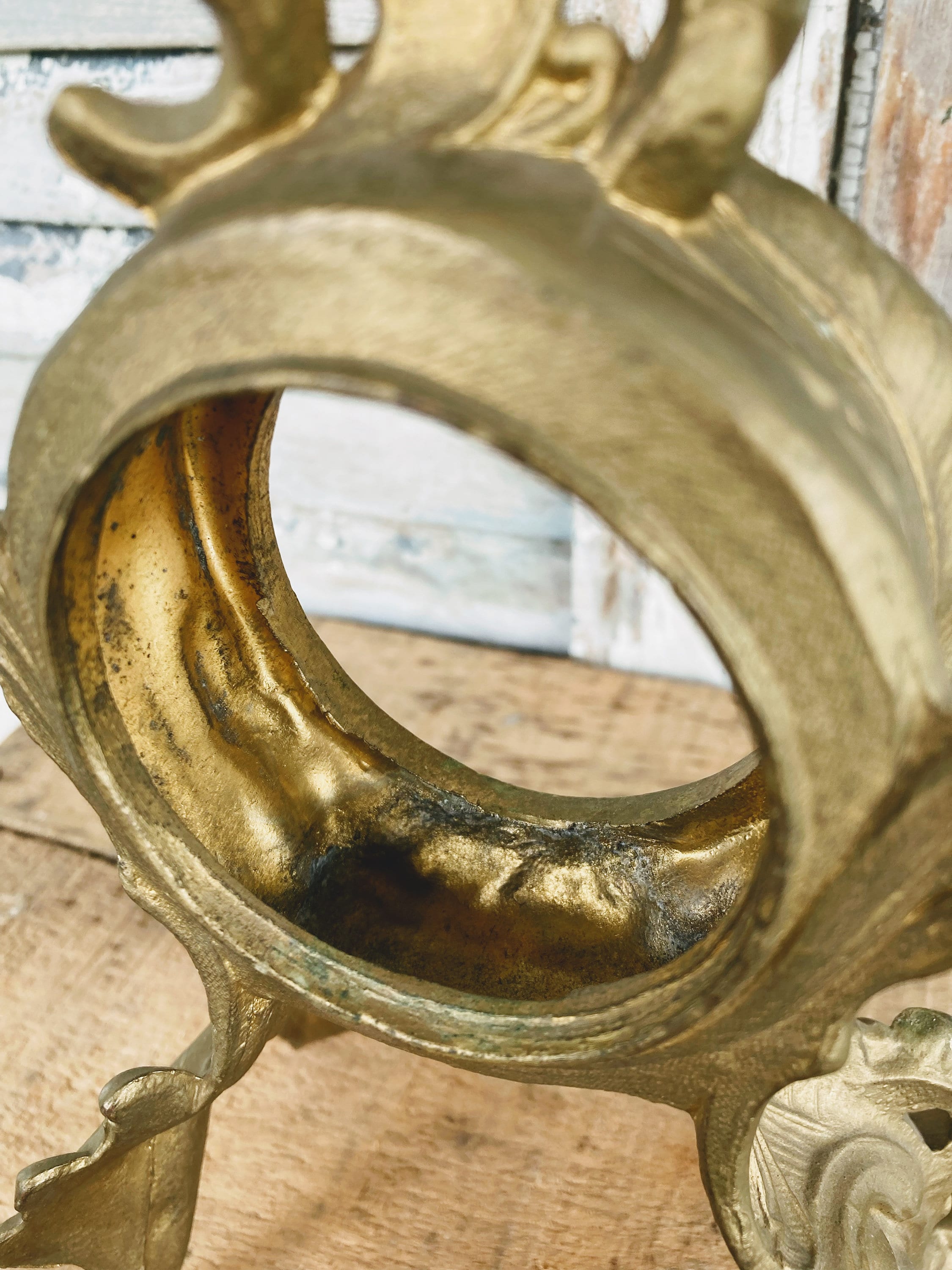 Antique Clock Case Shell for Reimagined Home Decor Fancy Cast - Etsy