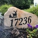 LARGE ENGRAVED Address Marker. Free Design Text Graphics & - Etsy