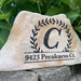 Customized Engraved Address Stone Great Gift. Free Carving - Etsy