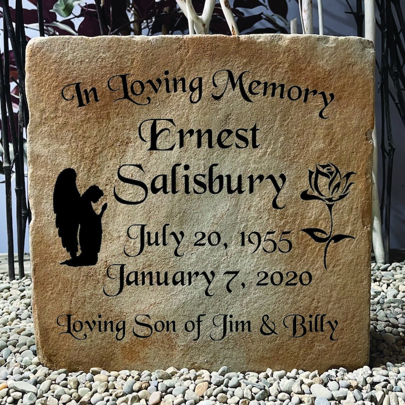 Temporary Headstone - Etsy