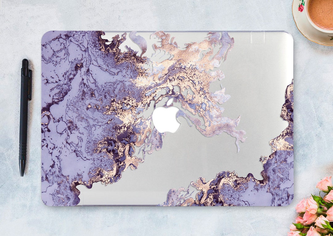 Purple Marble MacBook Pro 16 Case MacBook Pro 13 Case MacBook 2019 Case ...