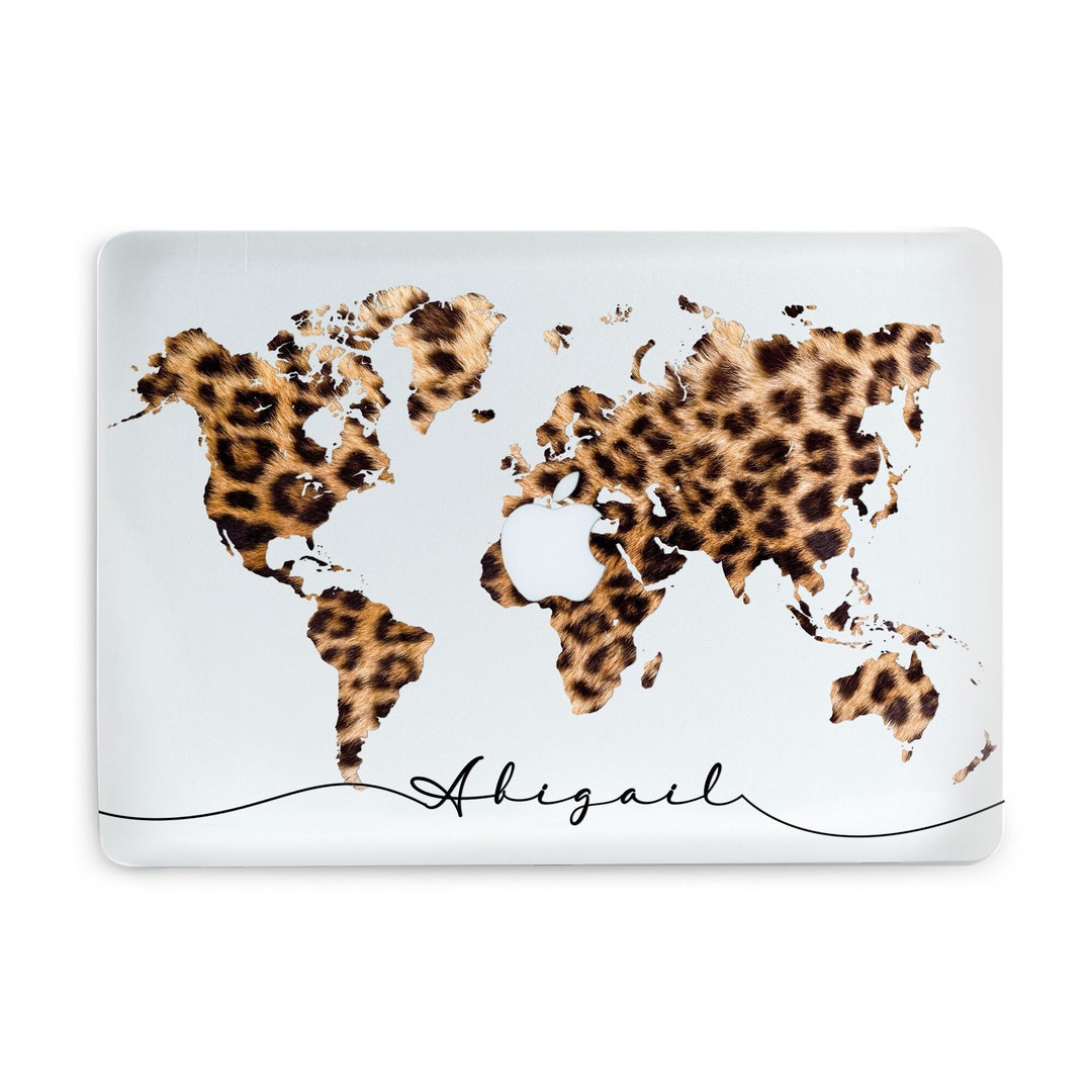 World Map MacBook Pro 16 A2485 Case 2021 MacBook Pro 14 M1 Case Animal ...