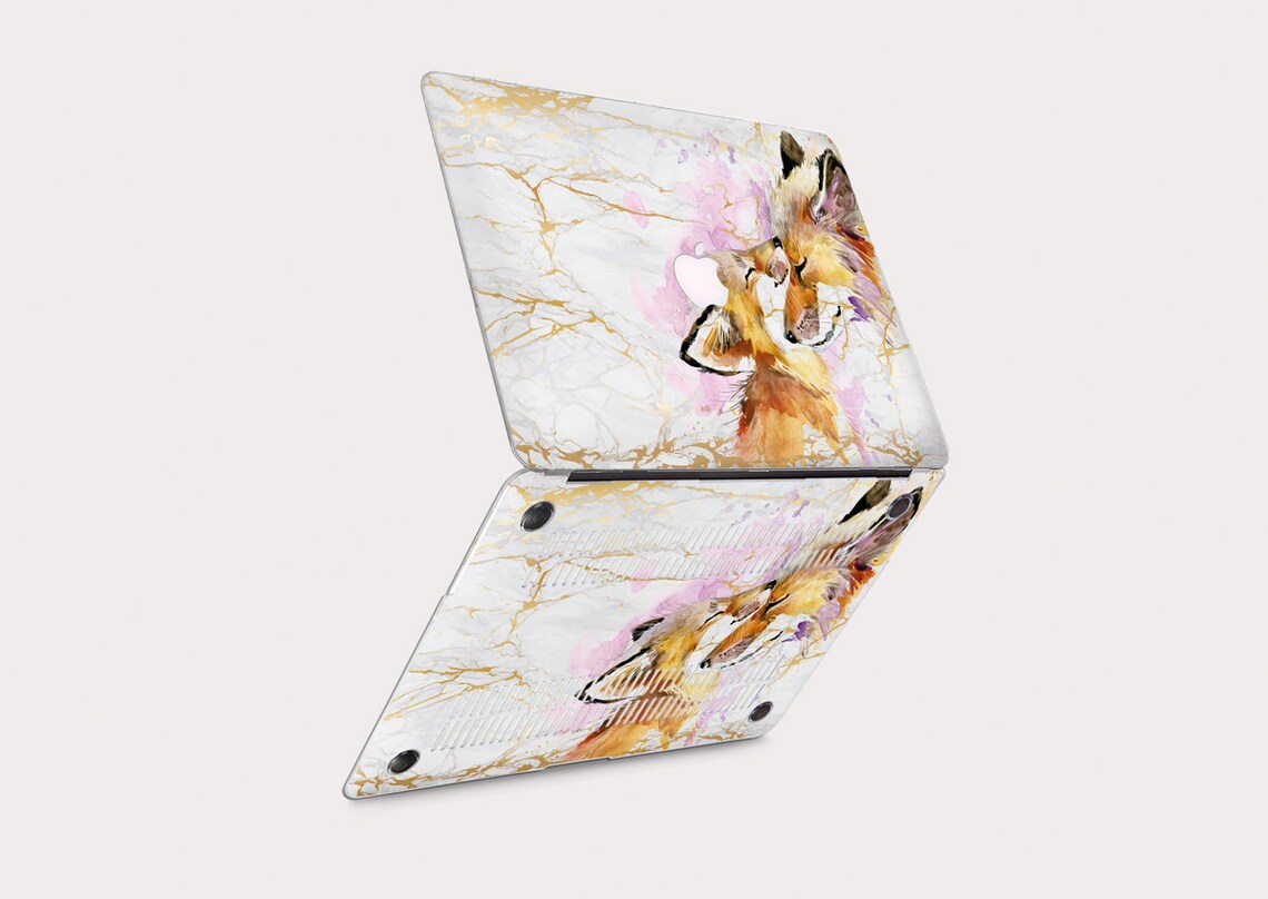 Fox Macbook Pro 15 Case Macbook Pro 13 Case Marble Macbook Pro | Etsy