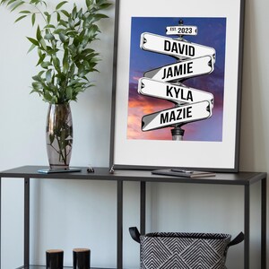 Personalized Couples Sign With Names and Date Romantic, Home Decor Gift ...