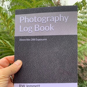 Photography Log Book: for 35mm Film Cameras Paperback. to Capture 288 ...
