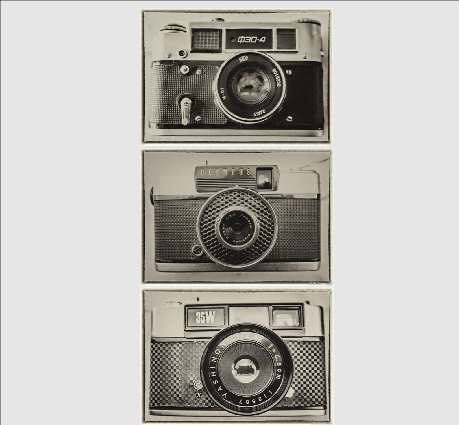 Three Photographs of Vintage 1960s Cameras. All 5x7 for - Etsy