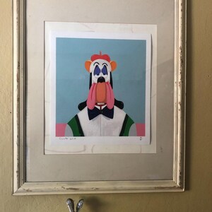 George Condo Droopy Dog SIGNED & DATED 2017 - Etsy