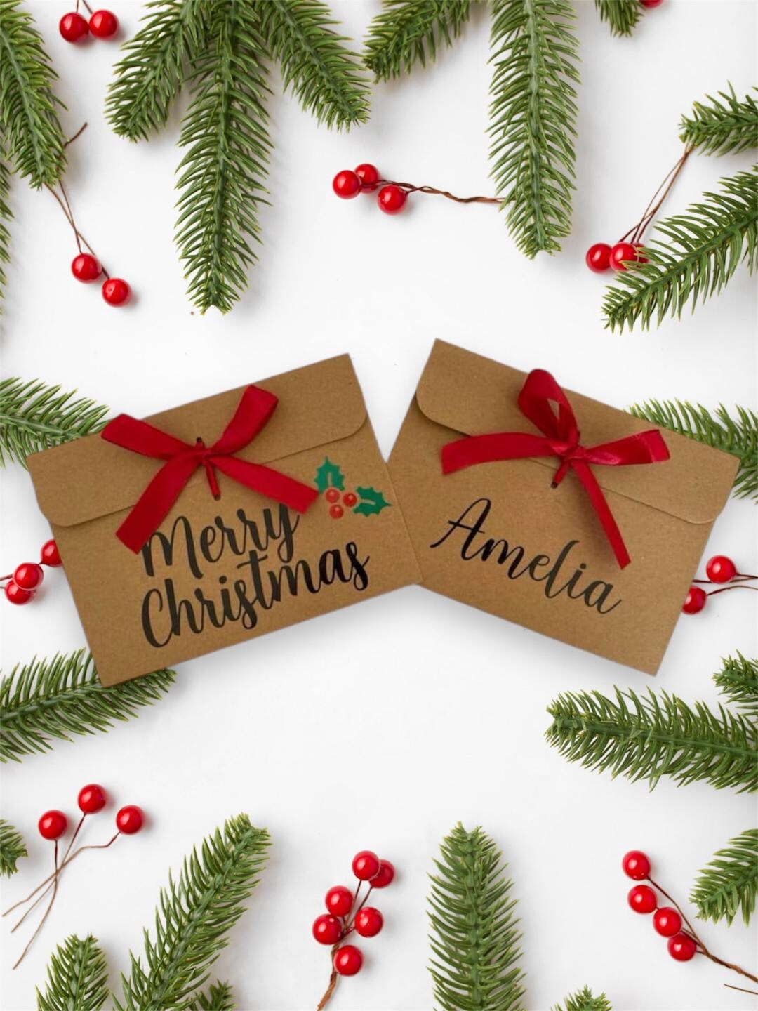 Personalised Gift Envelope With Ribbon Money/voucher Special Occasion ...
