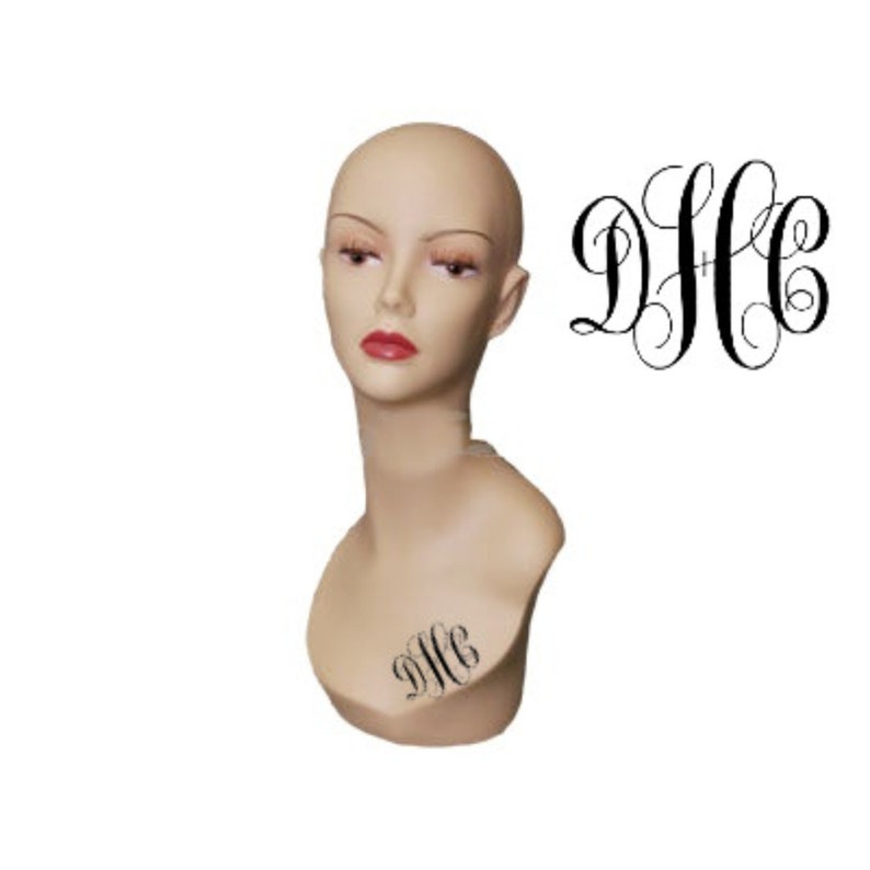Female Mannequin Display Head Personalized Mannequin Head - Etsy