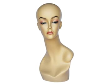 Female Mannequin Display Head Personalized Mannequin Head Option ...