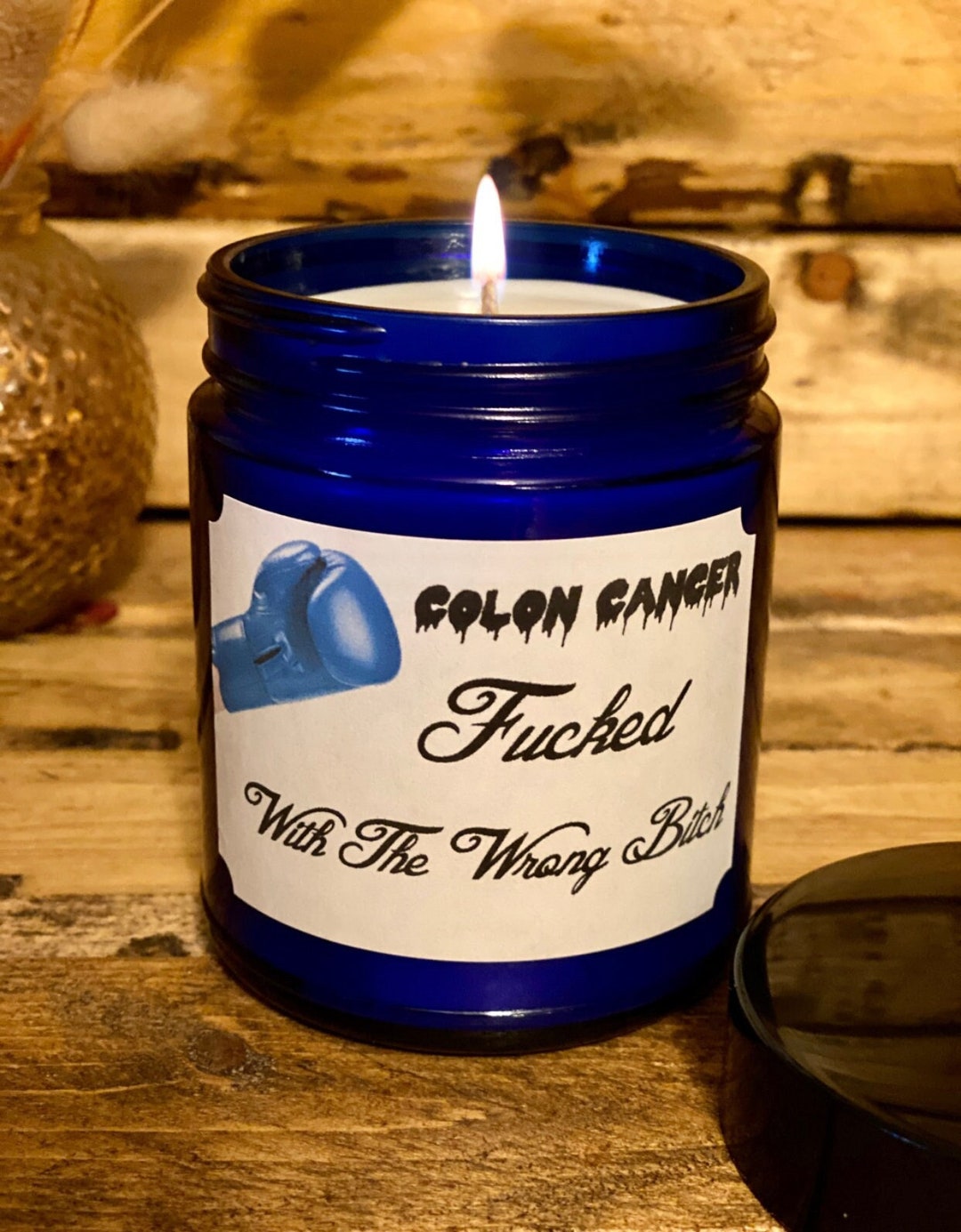 Colon Cancer Candle Cancer Fucked With the Wrong Bitch Colon - Etsy