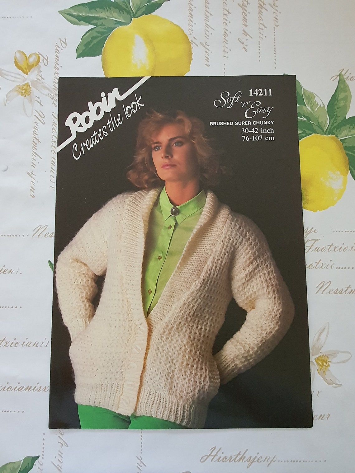 Robin Soft and Easy Super Chunky Knitting Pattern 14211 - Etsy