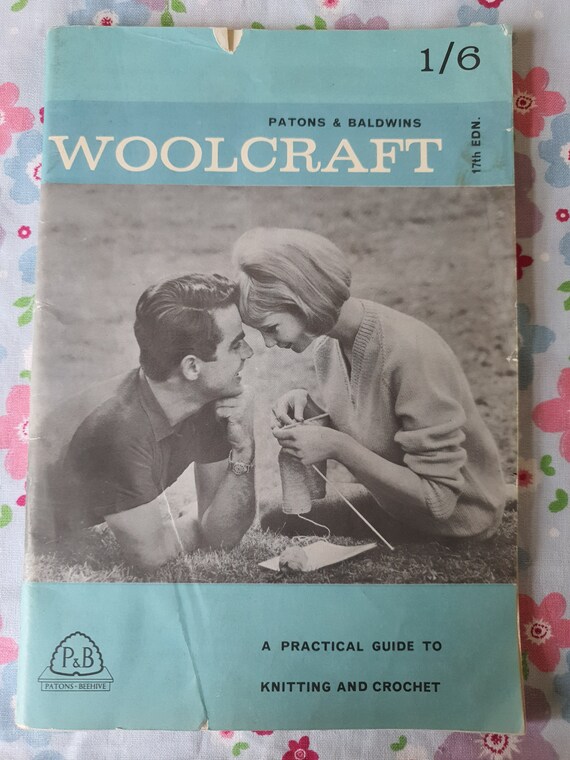 Patons & Baldwins Woolcraft 17th Edition Knitting and Crochet - Etsy