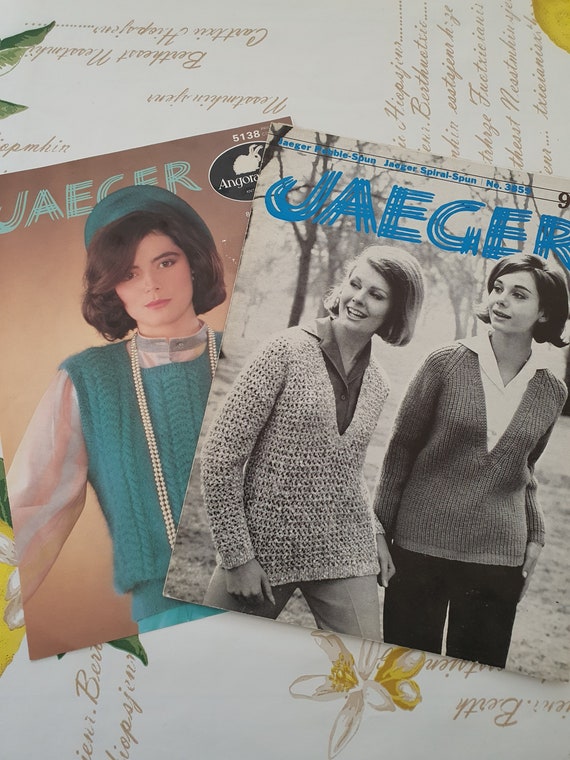 Jaeger Knitting Patterns | Etsy UK