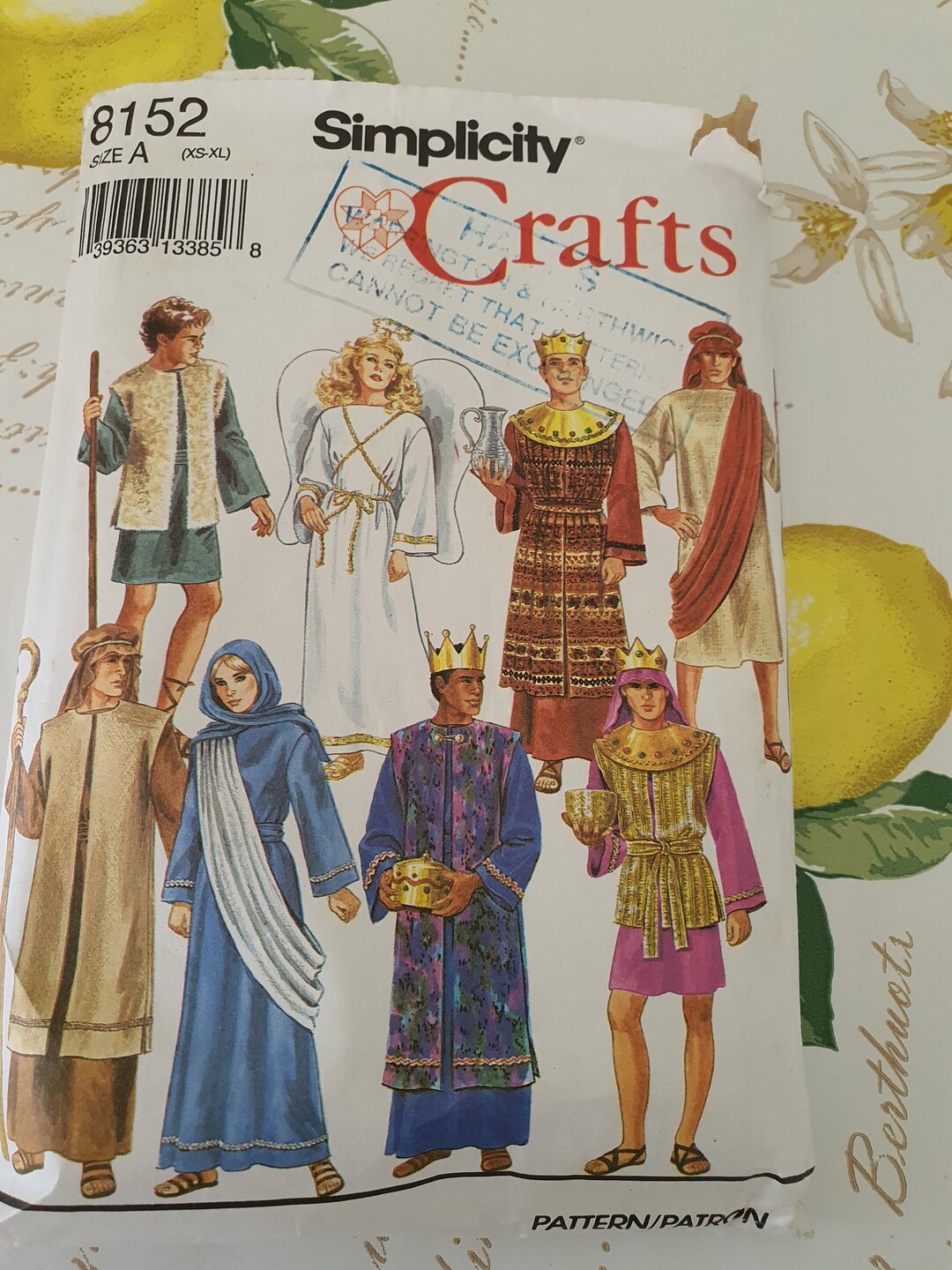 Simplicity Crafts 8152 Sewing Pattern - Etsy