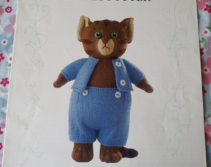 The World of Beatrix Potter Knitting Pattern tom Kitten - Etsy