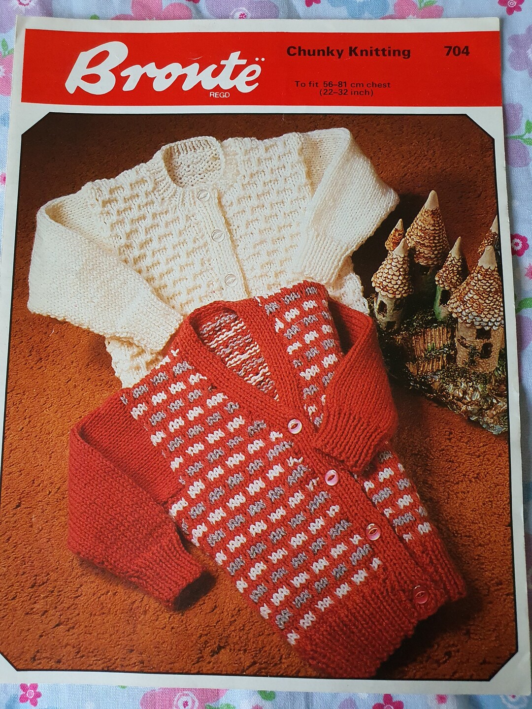 Bronte 704 Knitting Pattern ,cardigans ,chunky - Etsy