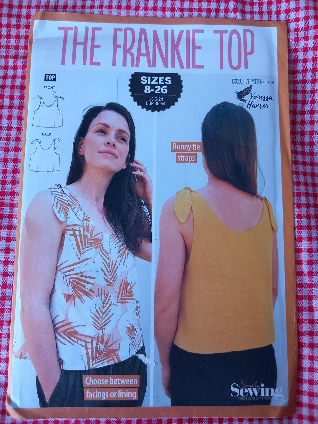 Simply Sewing Pattern the Frankie Top Sewing Pattern size 8 - Etsy