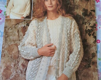 4 Ply Ladies Cardigan Knitting Patterns - Etsy UK