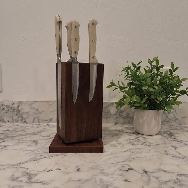 Knife Block - Etsy