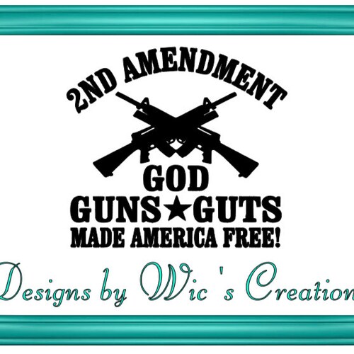 SVG 2nd Amendment SVG Gun Rights Svg Skull Svg Skull | Etsy