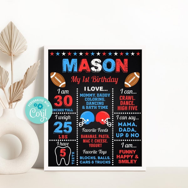 Football Chalkboard - Etsy