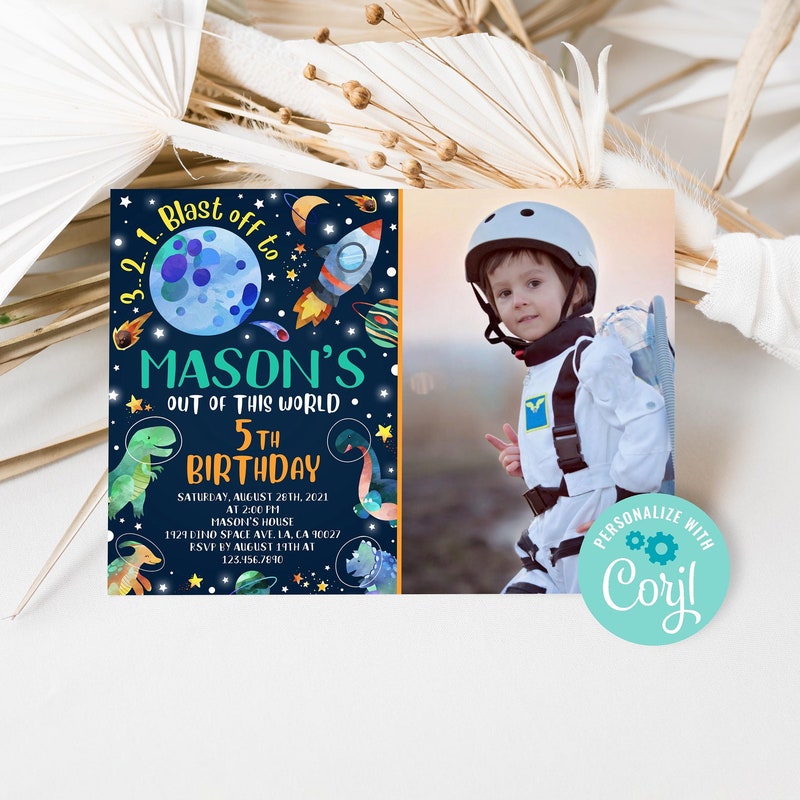 Space Invites - Etsy