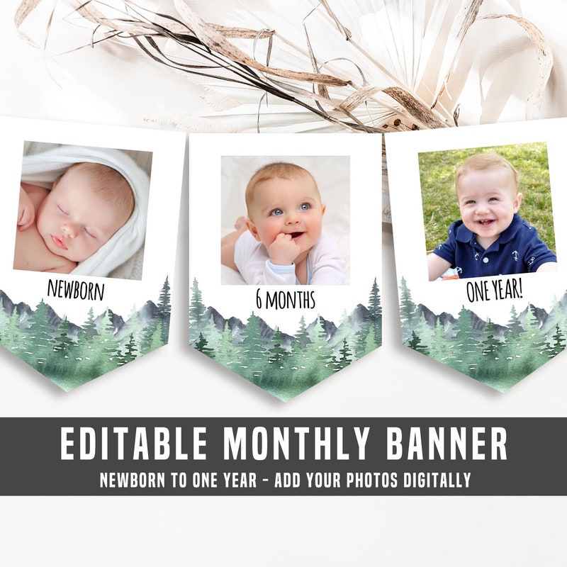 Woodland Banner - Etsy