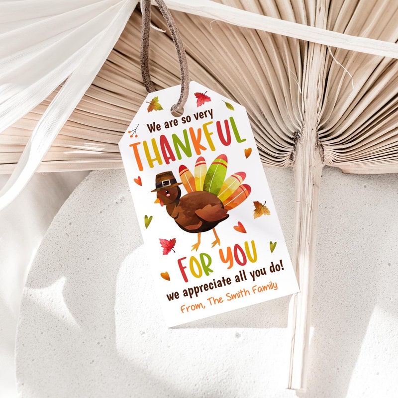 Thanksgiving Tags - Etsy